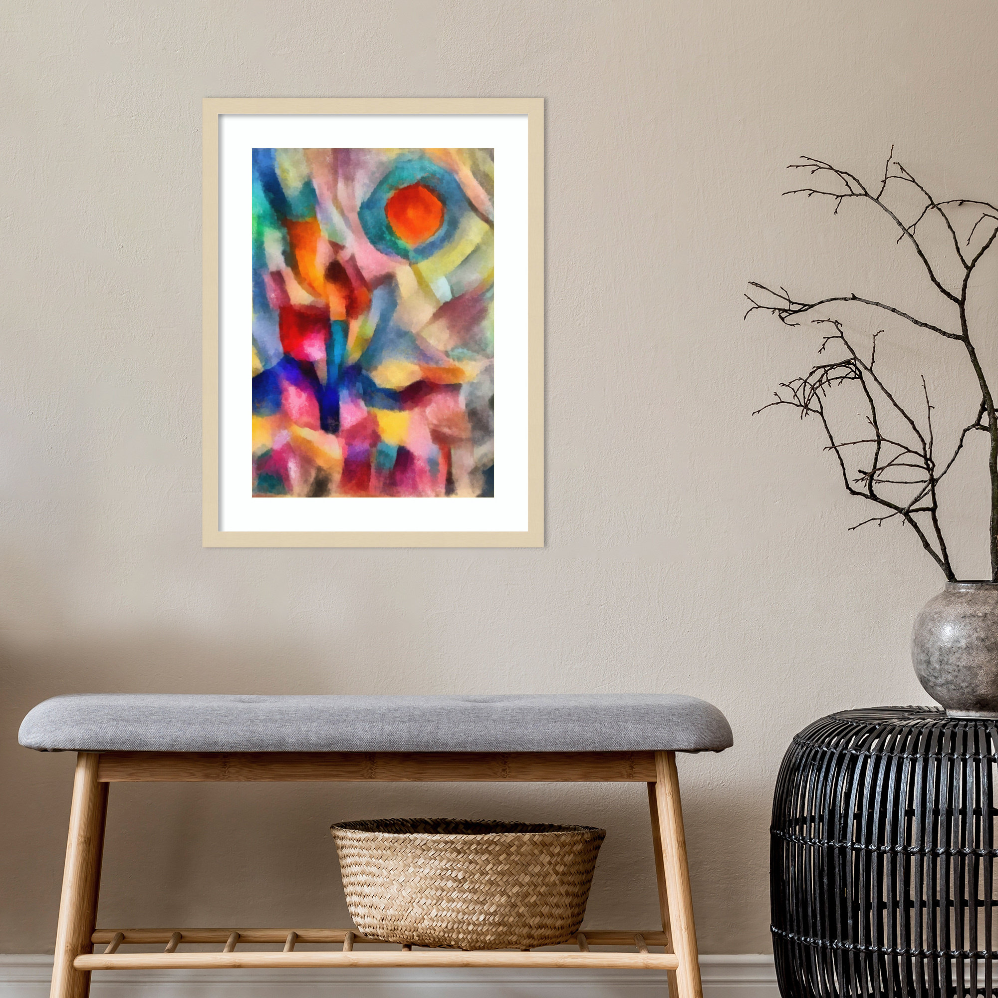 Brayden Studio® Bejan Lilac Violet Landscape Framed On Paper by Alex Caminker Print | Wayfair